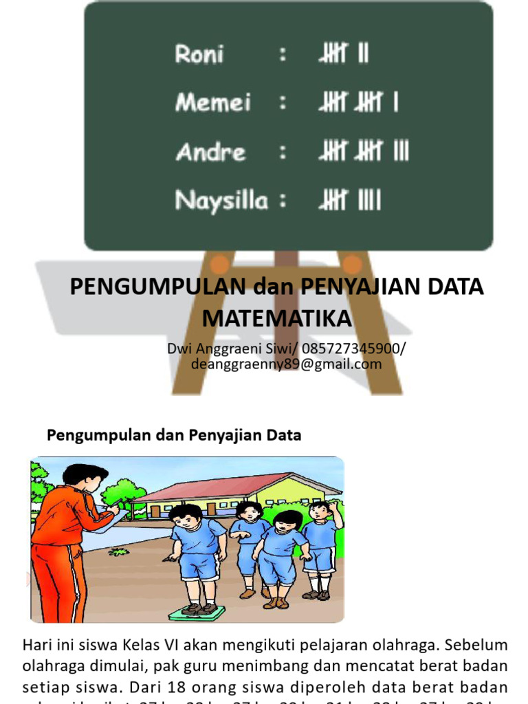 Pengumpulan Dan Penyajian Data Matematika Pdf