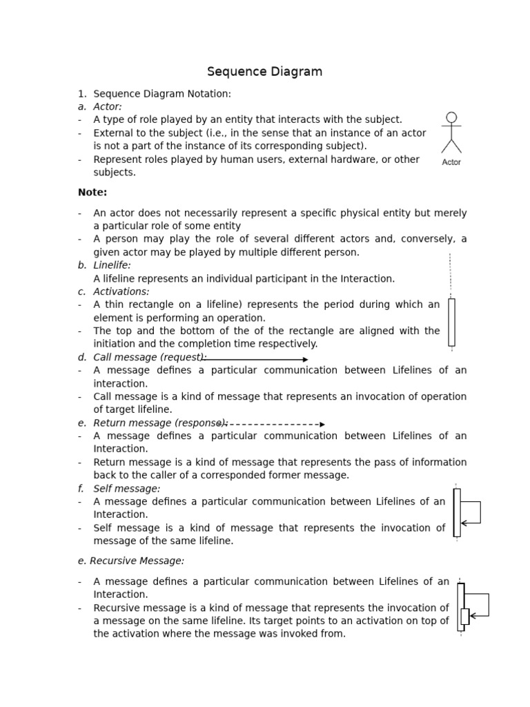 Sequence Diagram | PDF