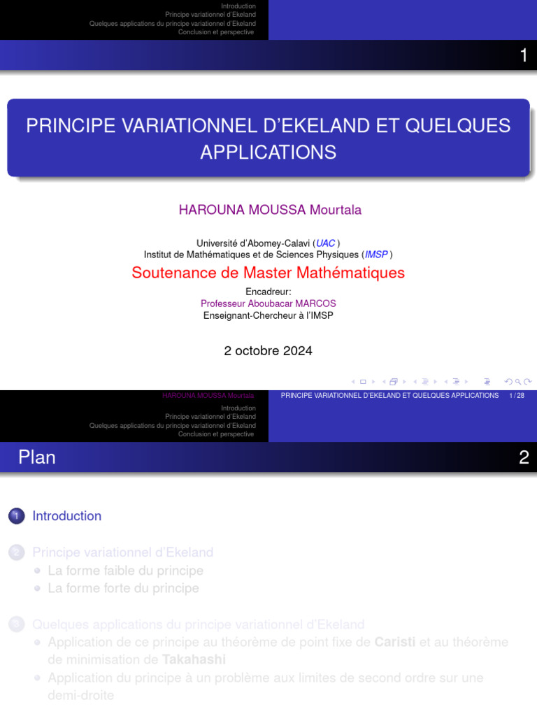 Ma Presentation | PDF