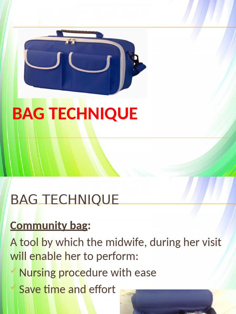 Bag Technique | PDF