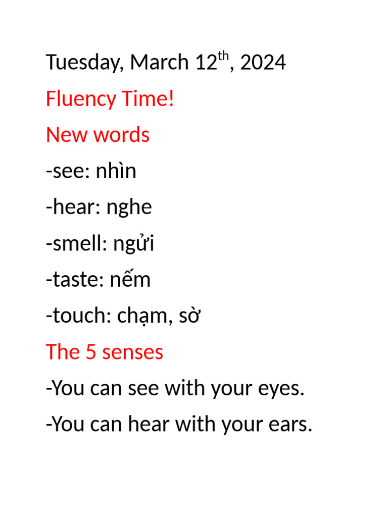Fluency | PDF