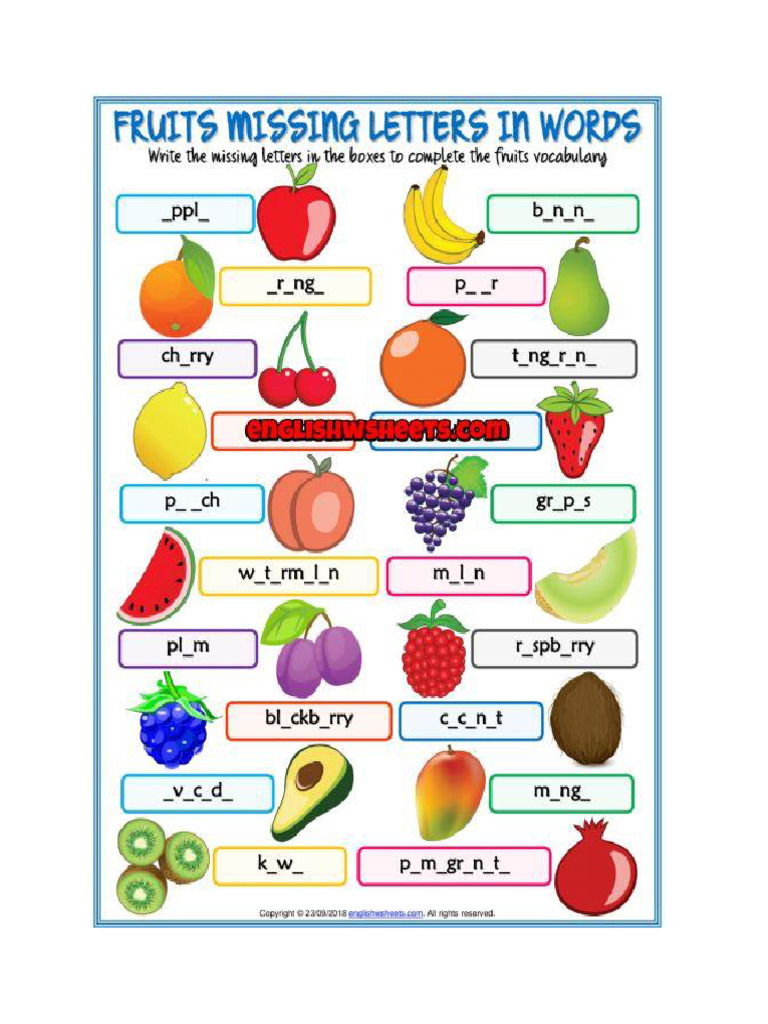 FRUITS | PDF