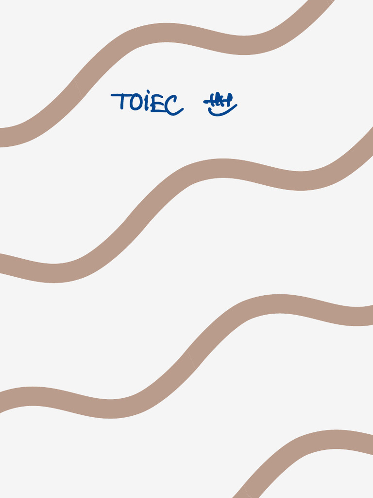 TOIEC | PDF