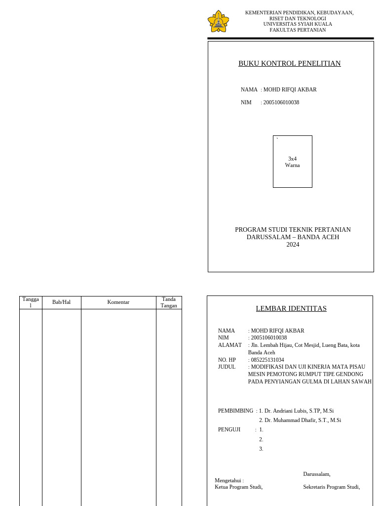 buku_kontrol_penelitian | PDF