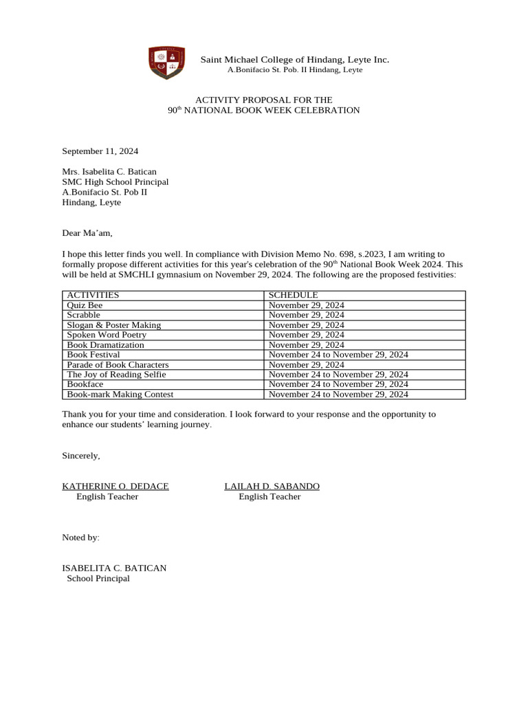 90th National Book Week 1 | PDF