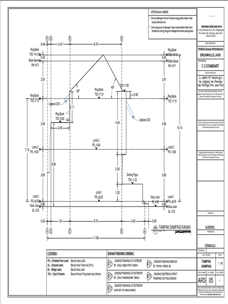 C2 Standart-05 Tampak Kanan | PDF