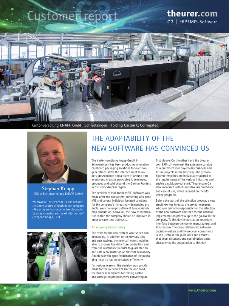 C3 CustomerReport Knapp 01 | PDF | Computing | Business