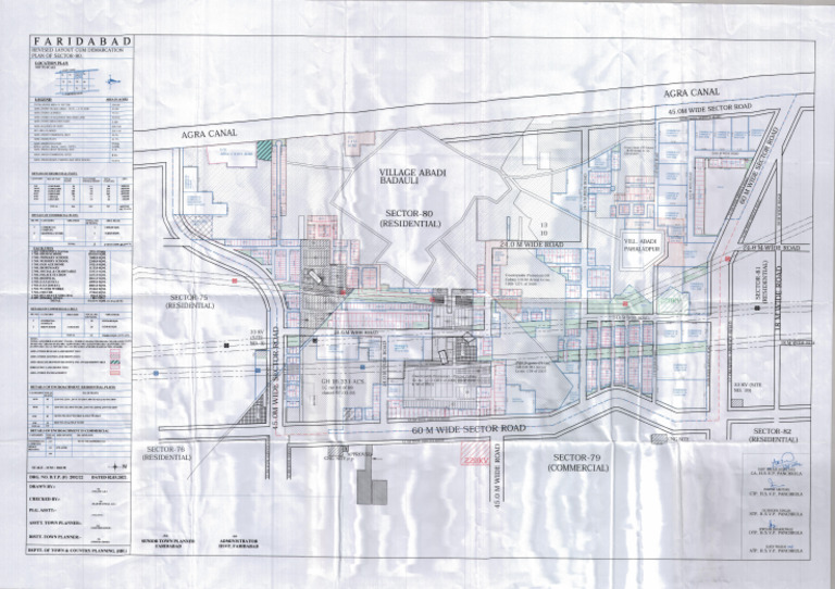 Sec-80 HUDA MAP | PDF