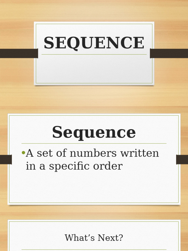 Sequence G10 Quarter 1 | PDF | Teaching Methods & Materials