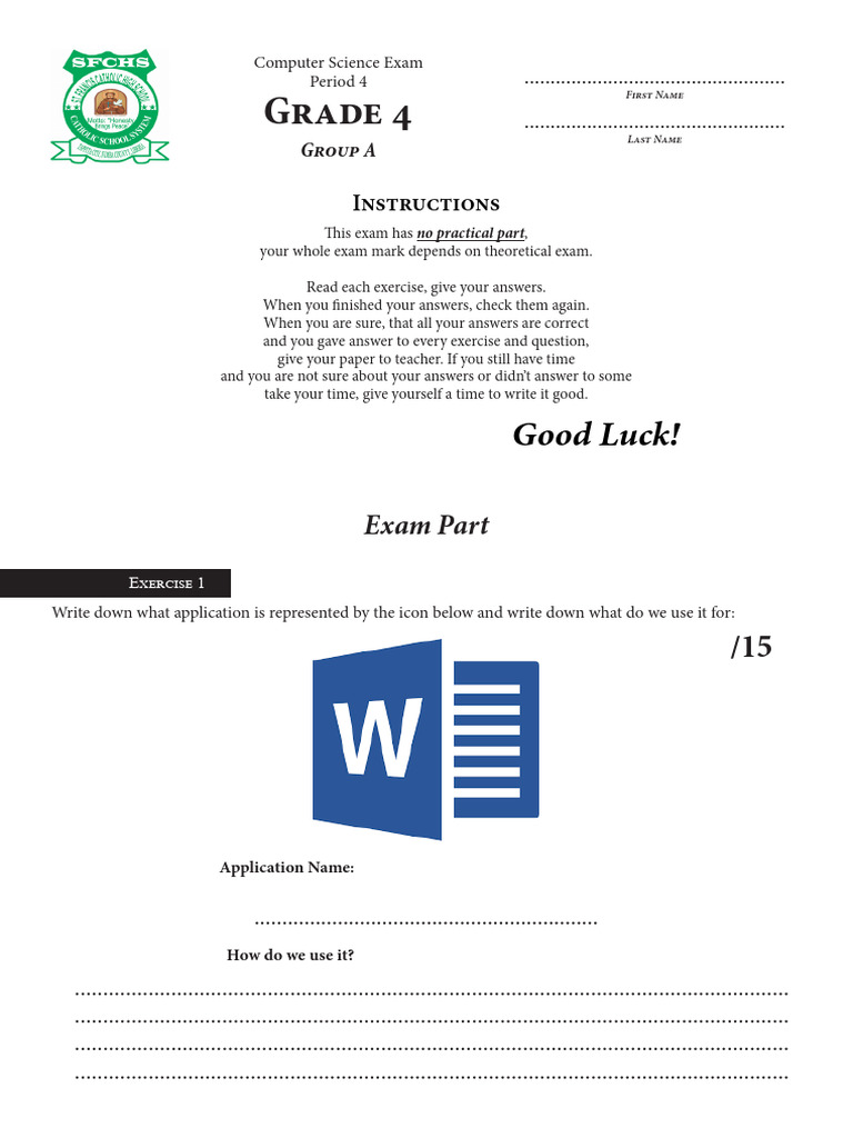 4th Period Exams | PDF