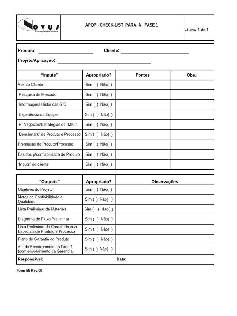 5+-+Check+list+Fase+1 | PDF