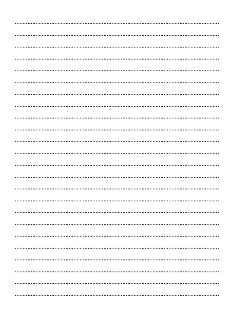 Lined Paper | PDF