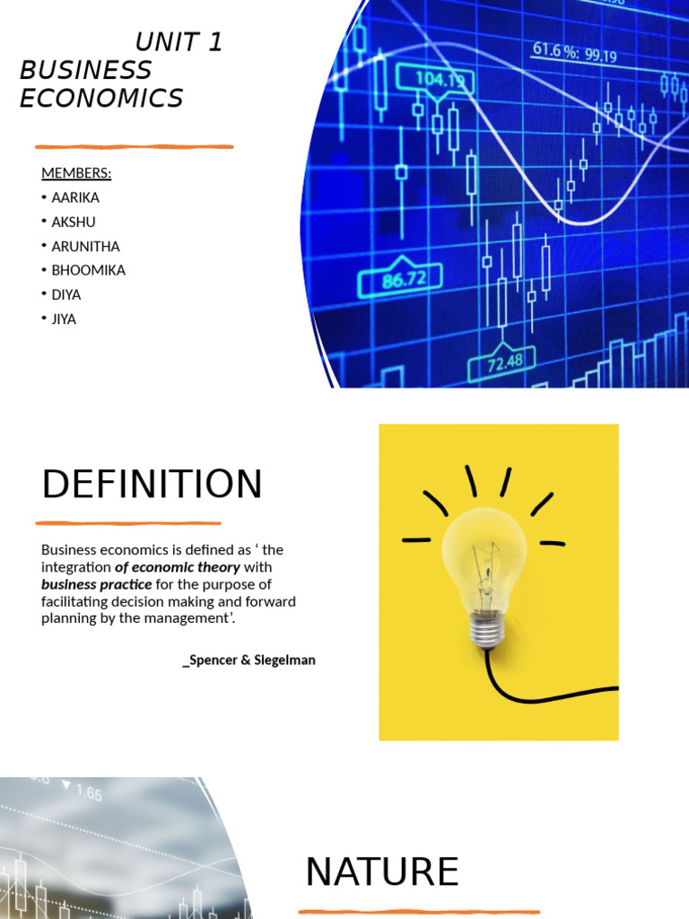 Business Economics ppt-1 | PDF