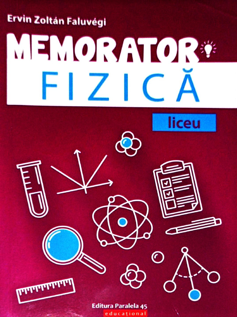 Memorator Fizică, IX-XII | PDF
