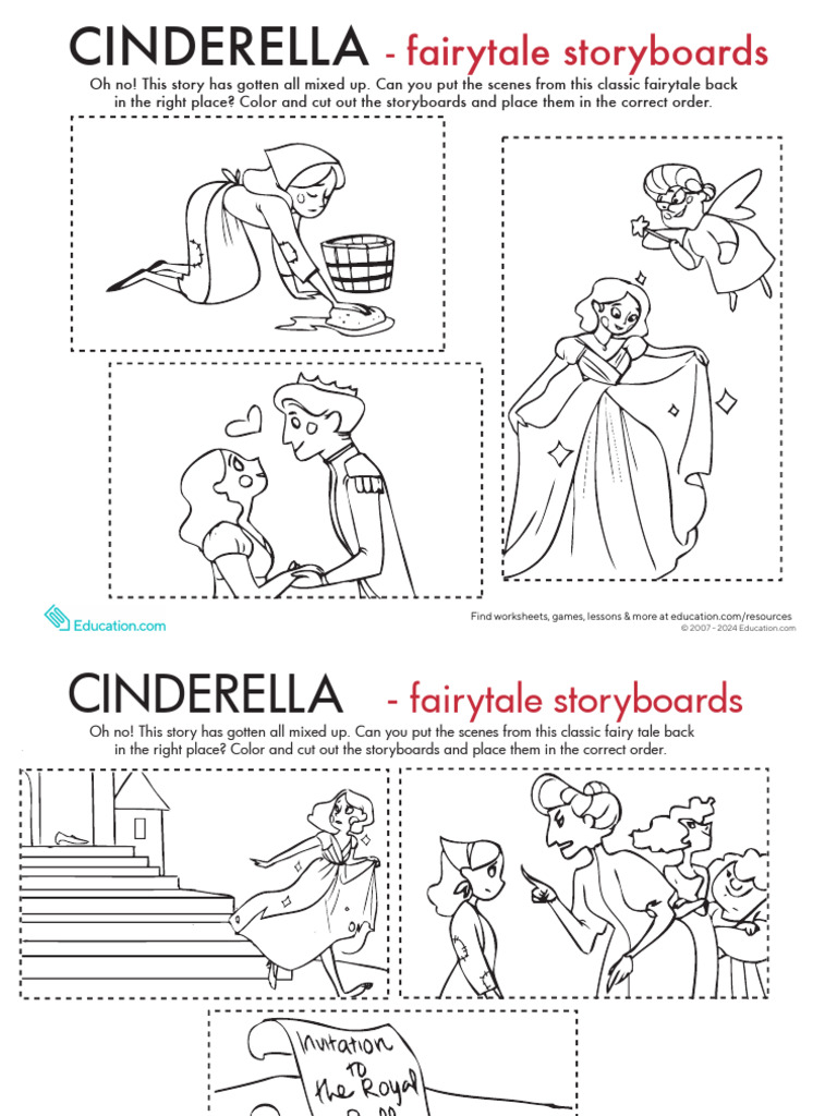 cinderella-story-sequencing-pictures | PDF
