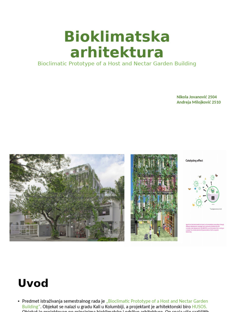 Bioklimatska Arhitektura | PDF