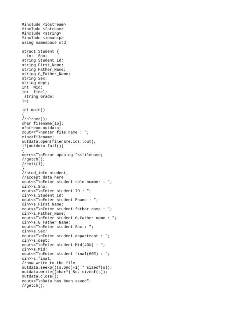 Accept Data | PDF | Computers