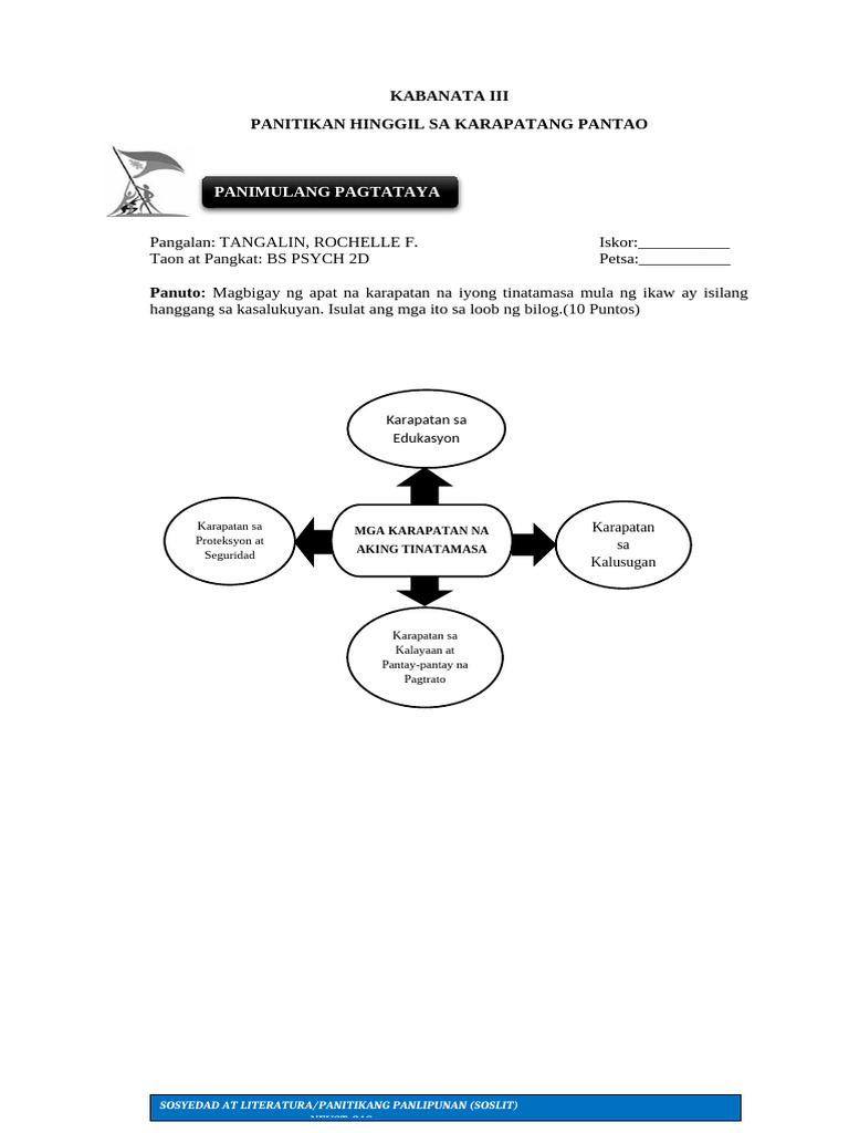 Kabanata 3 - Tangalin | PDF