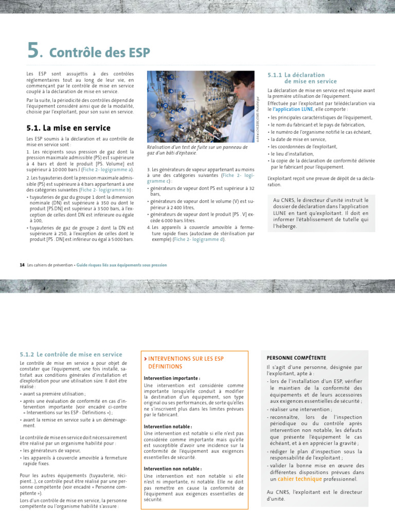 Chapitre 5 - Contrôle Des ESP | PDF