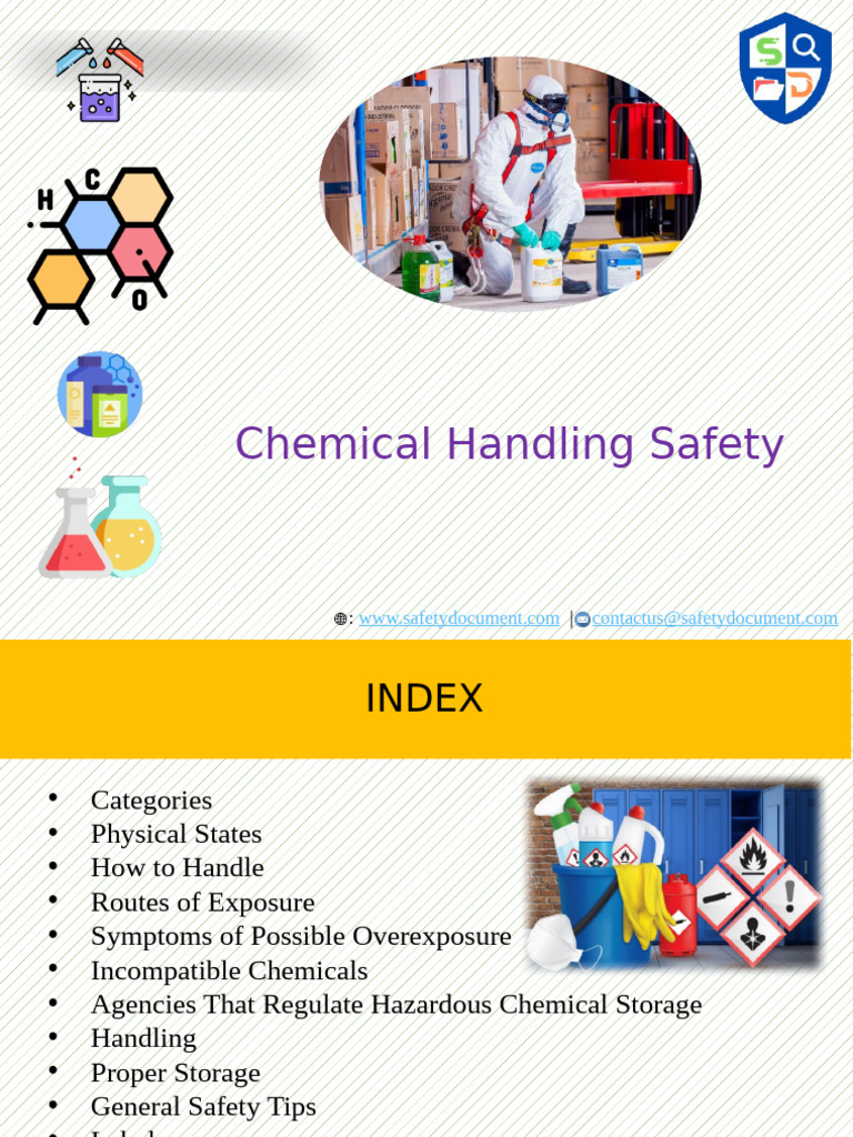 T1001 Chemical Handling Safety | PDF