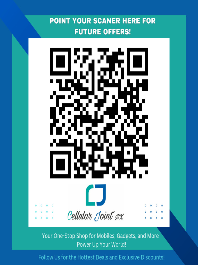 Cellular Joint NX - QR Code | PDF