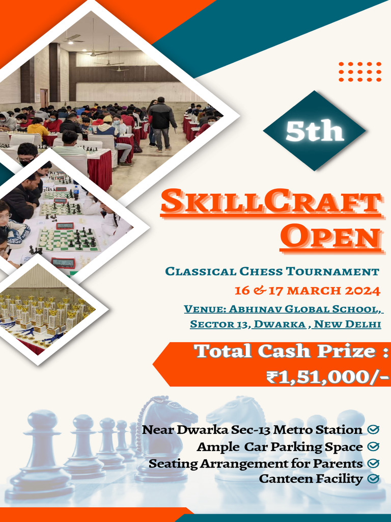 SkillCraft Chess Tournament 2024 | PDF | Decision Making | Chess