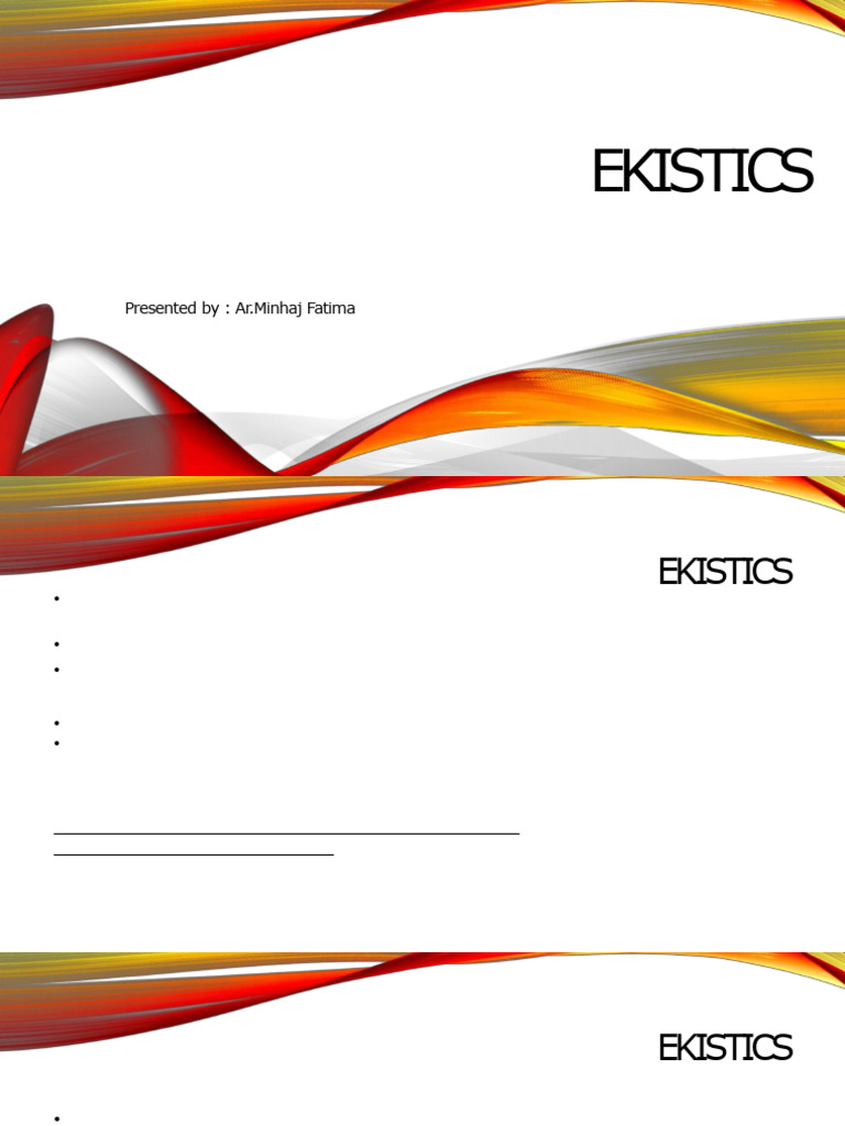Ekistics | PDF