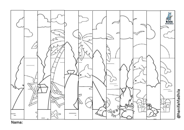 WorkSheet Gambar 2 Arah | PDF