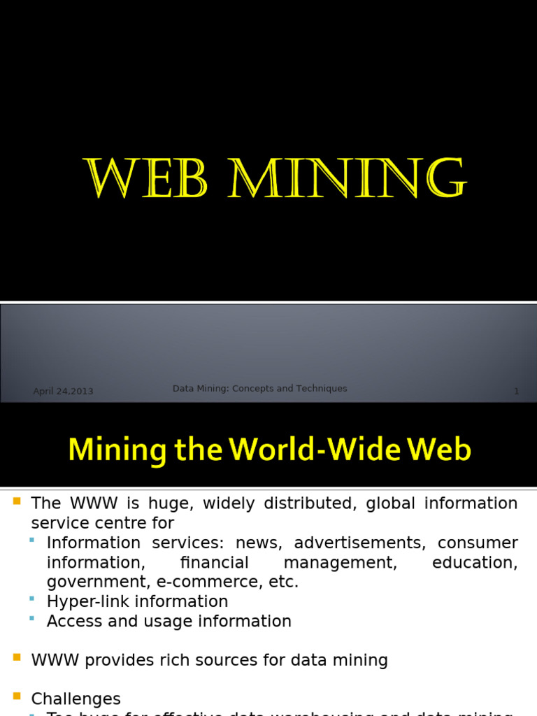 3 Web Mining | PDF