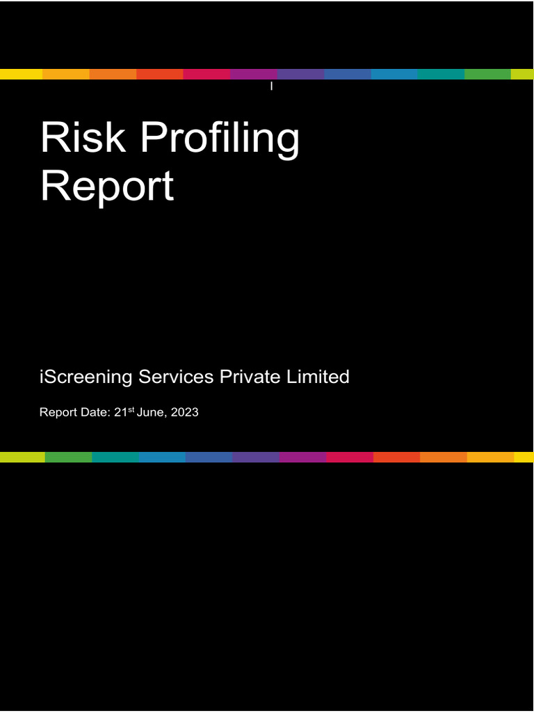 Risk Profiling Report - Distributor - Compressed | PDF