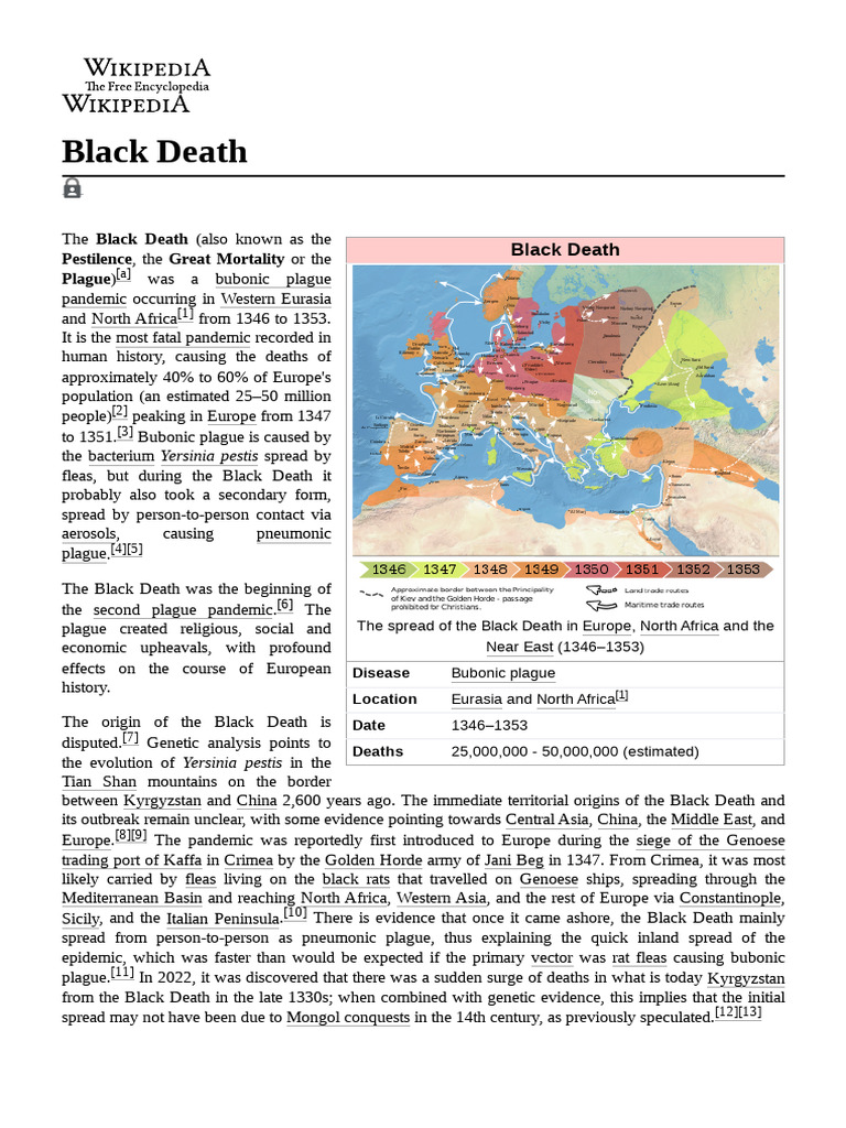Black Death | PDF