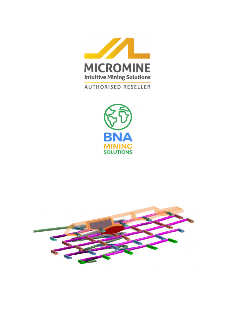 Tutorial Micromine UG | PDF