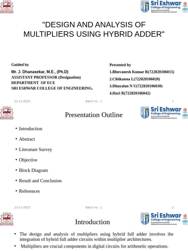 Final PPT for Phase 1 | PDF
