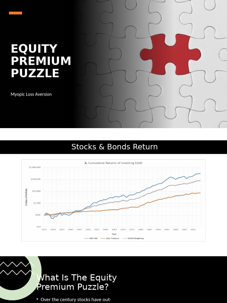 Equity Premium Puzzle | PDF