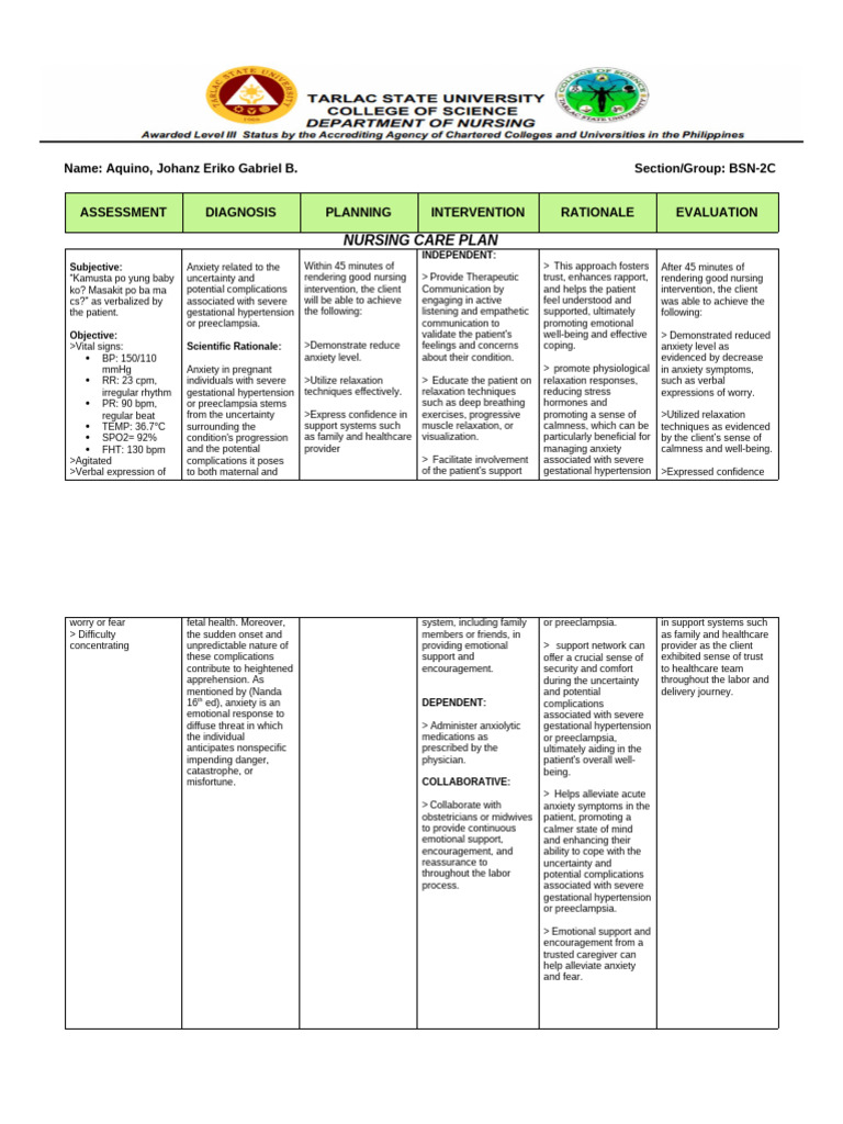 NCP_LRDR-CASE-STUDY_Anxiety | PDF