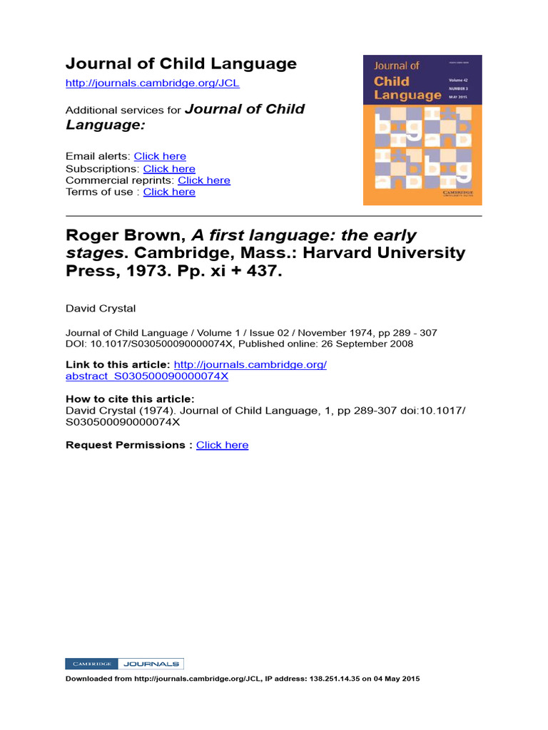 Roger Brown 1973 | PDF