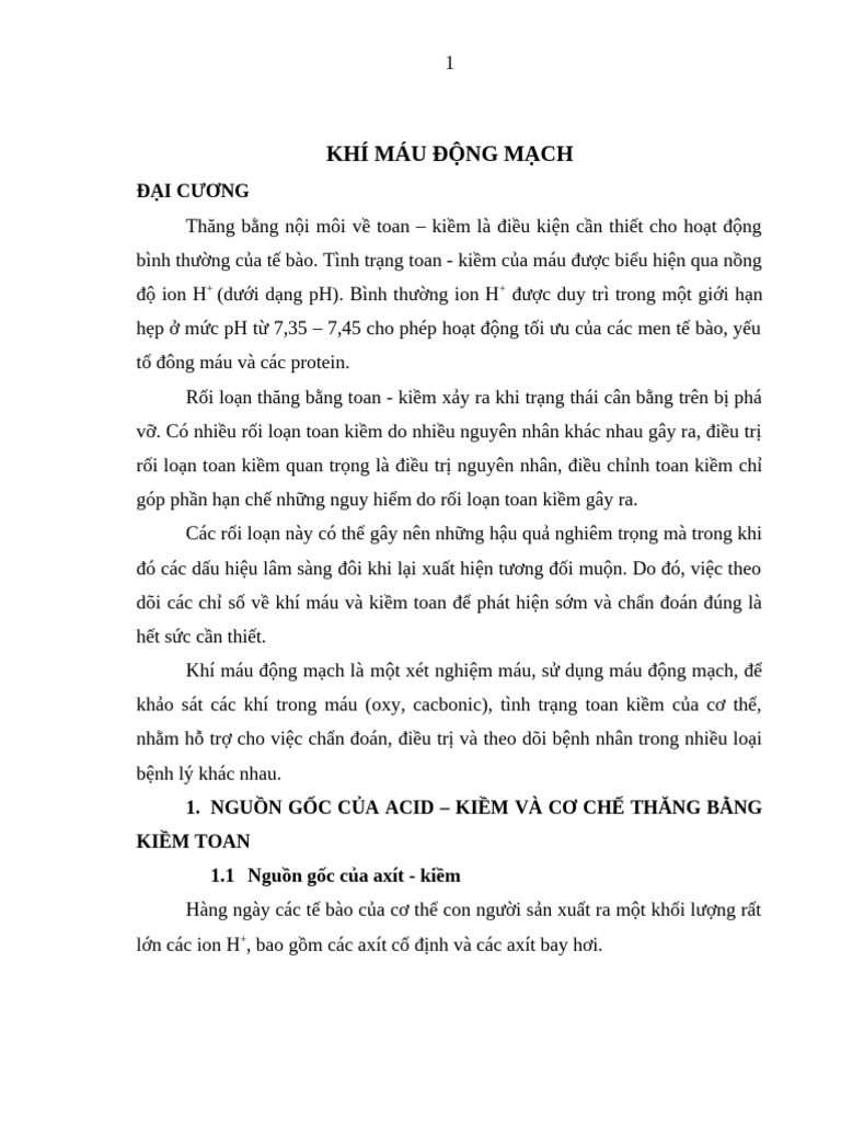 Khi Mau Dong Mach | PDF