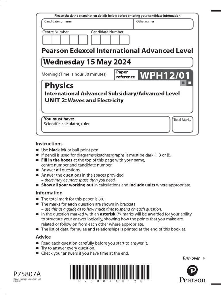 WPH TH | PDF | Photoelectric Effect | Electron