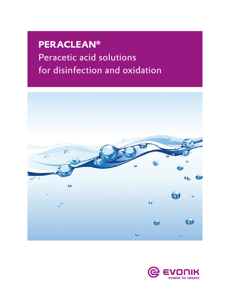 broschure_peraclean_paracetic acid | PDF