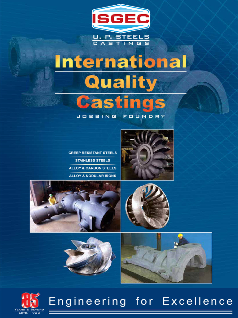 ISGEC Sand-Castings | PDF