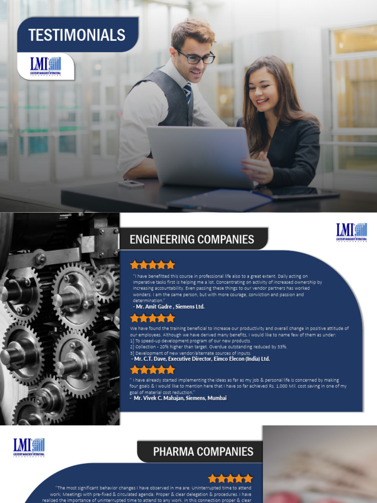 Lmi Testimonials Pdf