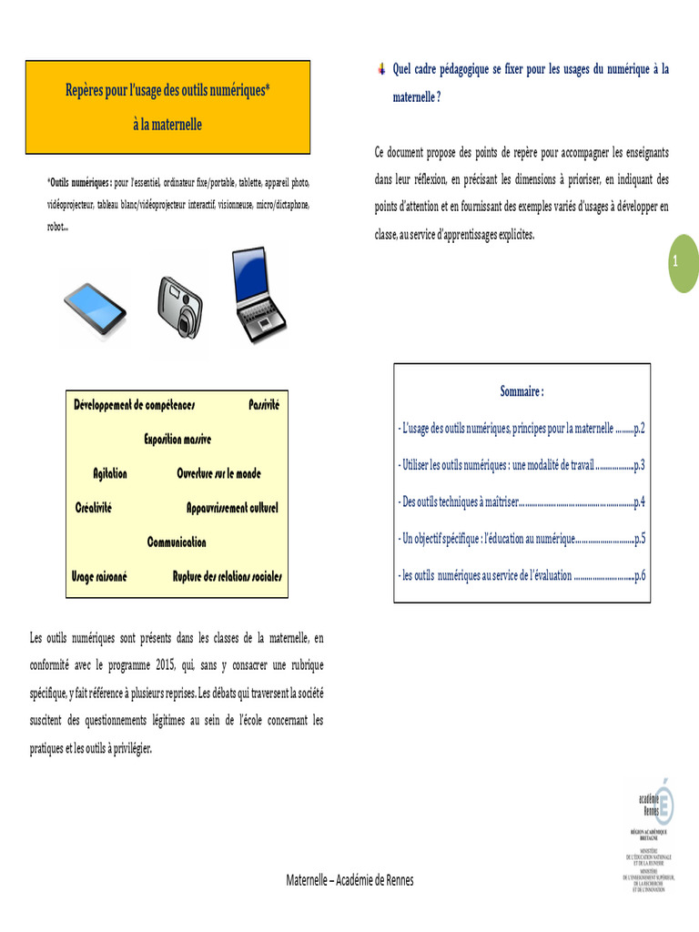 Article Programme-Analyse Numerique Cycle 1-2 | PDF
