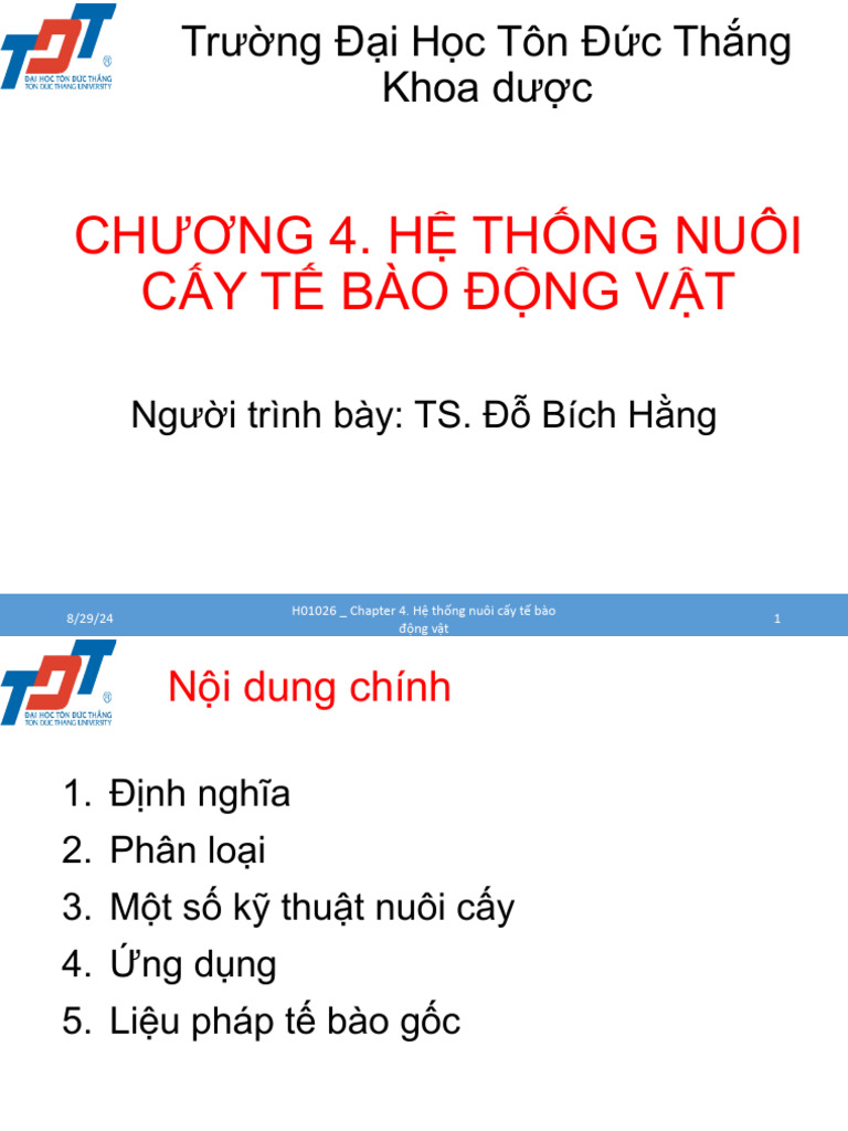 Chương 4 Short | PDF | Cell Potency | Science & Mathematics