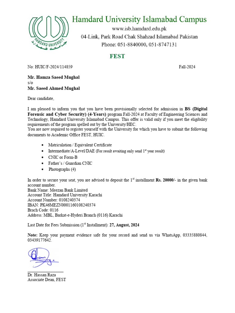 Offer Letter | PDF