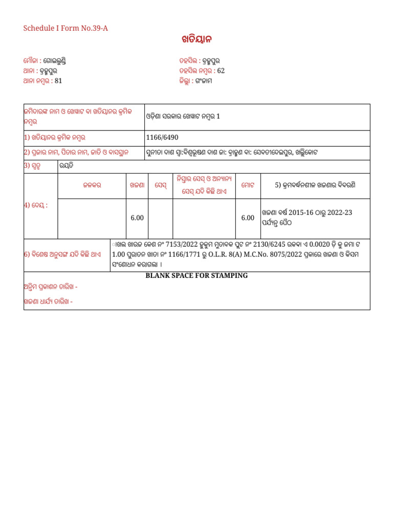 Gharabari Patta | PDF