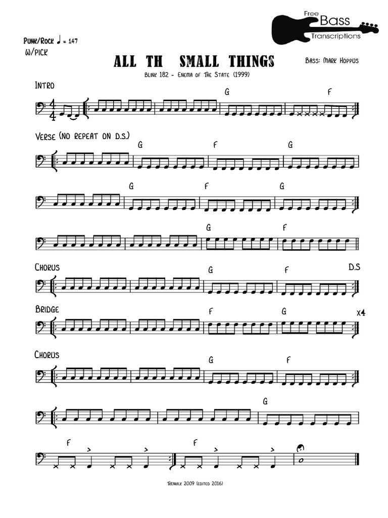 All The Small Things | PDF