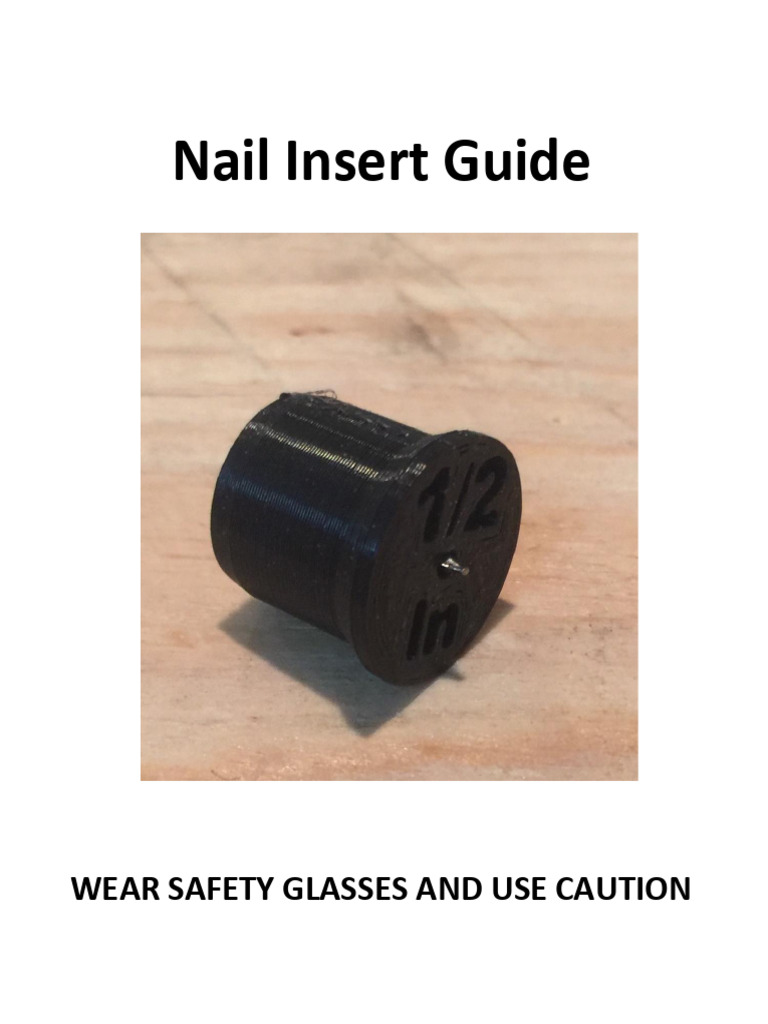 Nail Insert Guide | PDF
