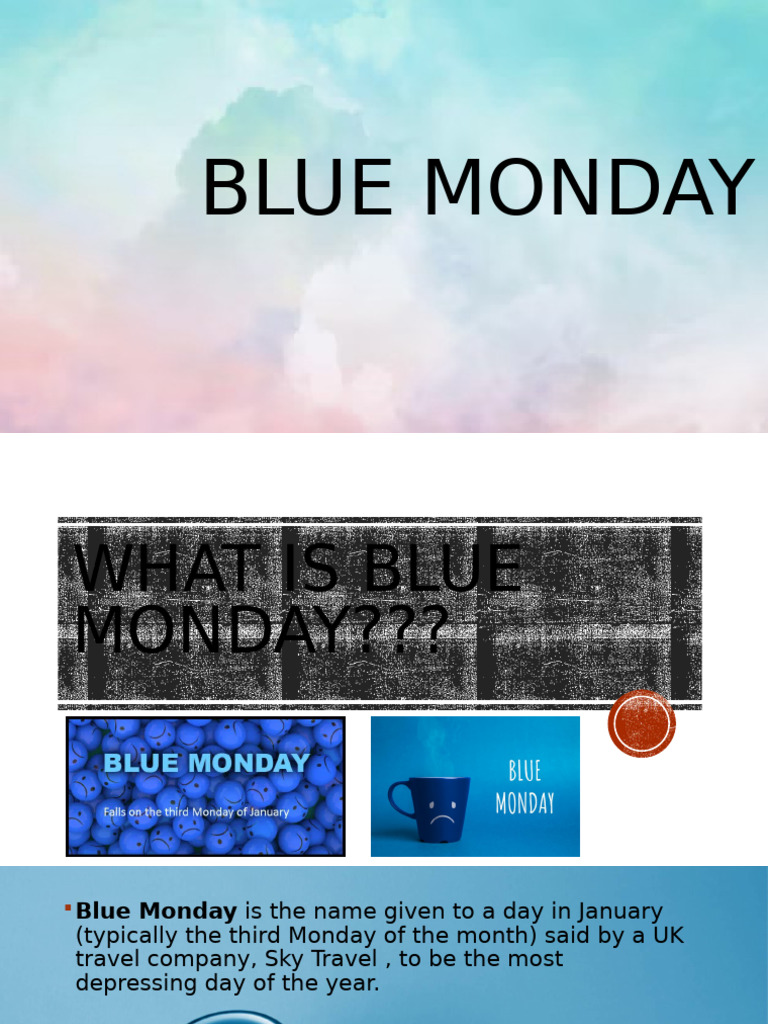 Blue Monday | PDF