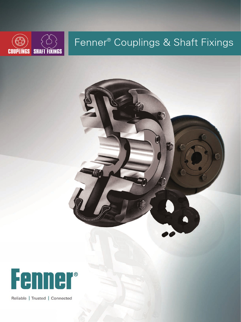 Catalogue Khớp Nối Fenner - Couplings | PDF