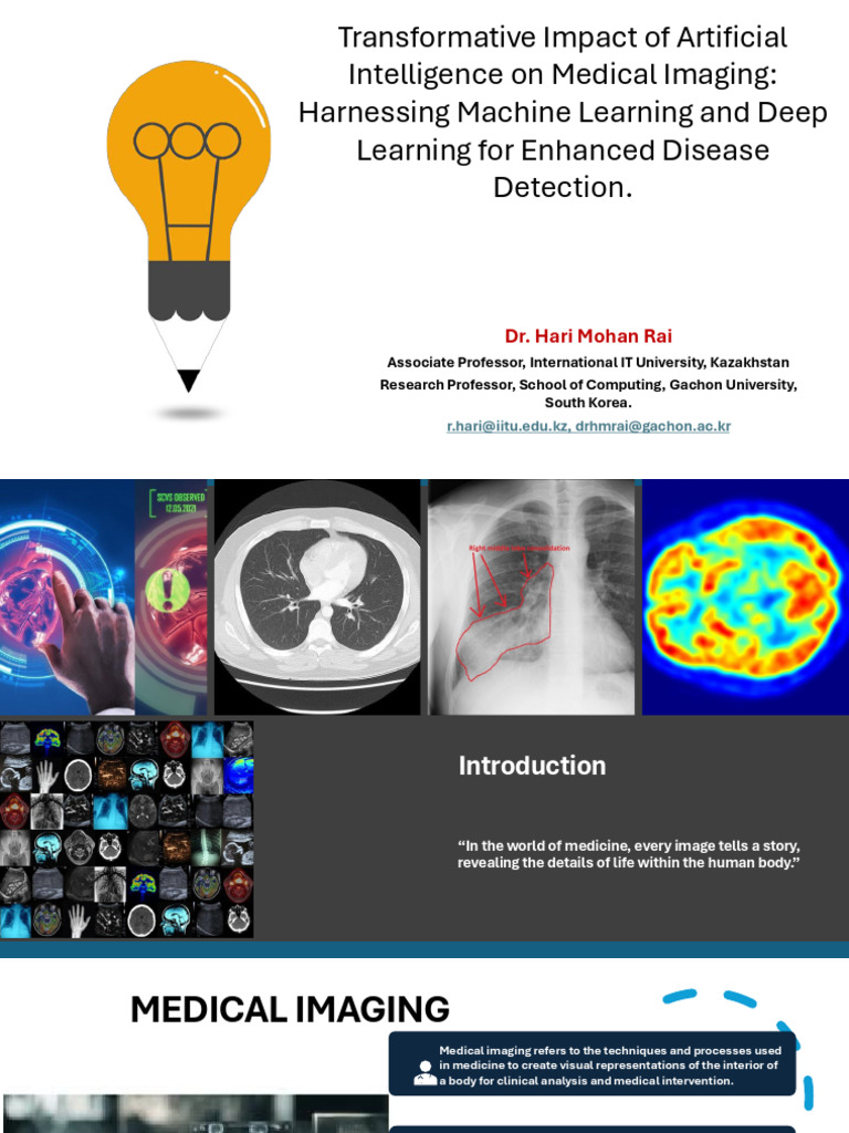 AI in Medical Imaging Advances | PDF | Medical Imaging | Machine Learning